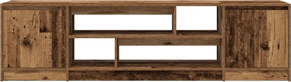TV skříňka old wood 188,5x41x50 cm kompozitní dřevo 3328424