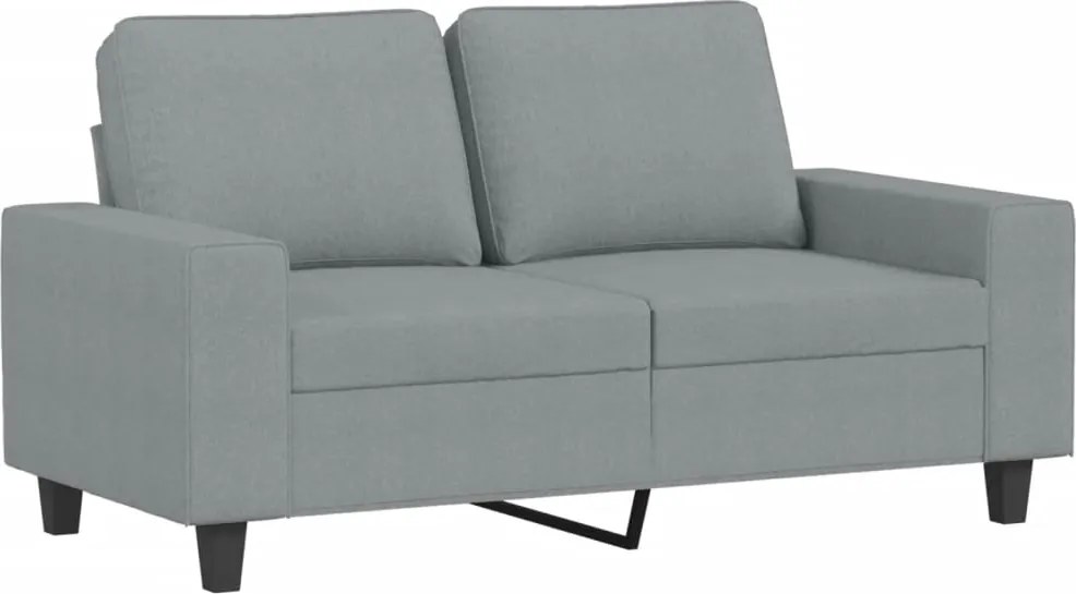 3dílná sedací souprava světle šedá textil 3201906