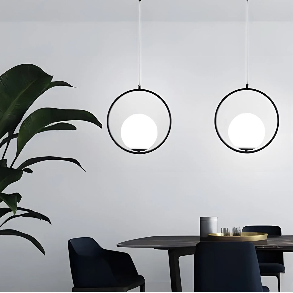 Toolight Závěsné osvětlení Modern D13 G110-1W černé