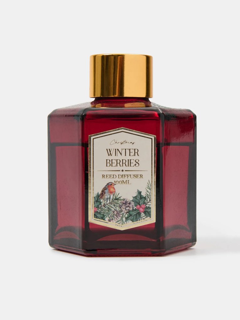 Sinsay - Vánoční aroma difuzér s tyčinkami Winter Berries - světle fialová