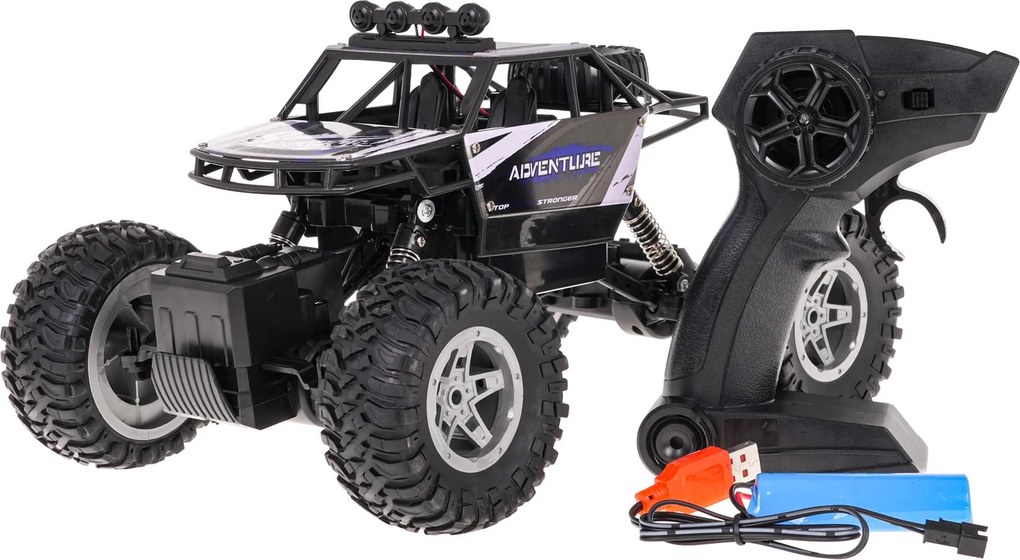 Ramiz Crawler 1:14 Rock Shake RC na dálkové ovládání, modrý