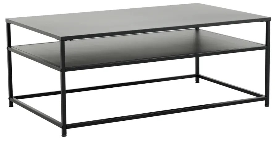 Massive home | Konferenční stolek DURA STEEL 100 CM černý kov