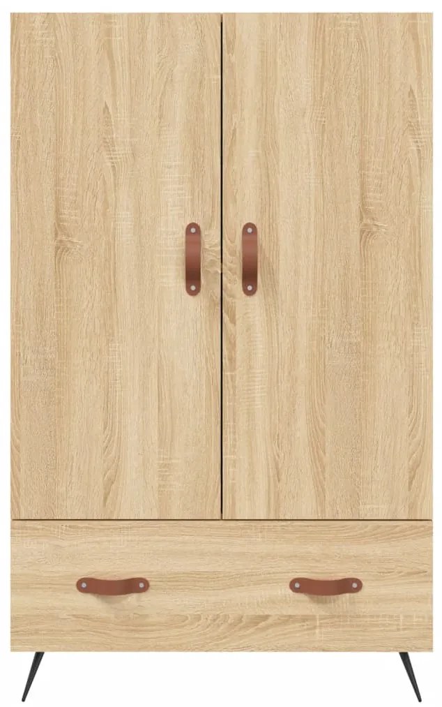 Skříň highboard dub sonoma 69,5 x 31 x 115 cm kompozitní dřevo