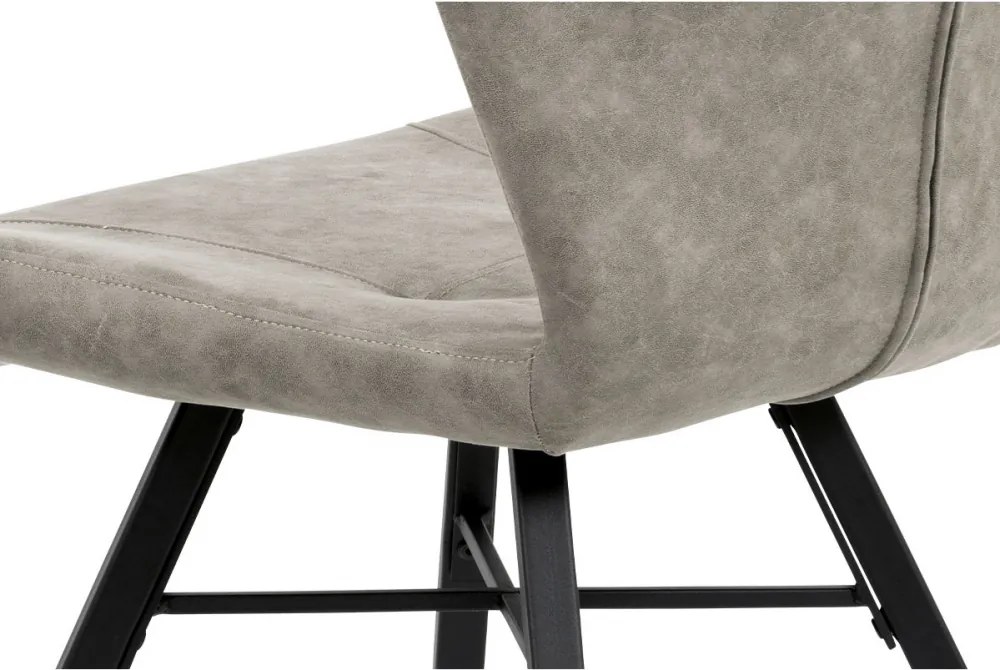 Jídelní židle MALUTI — látka, kov, více barev Béžová