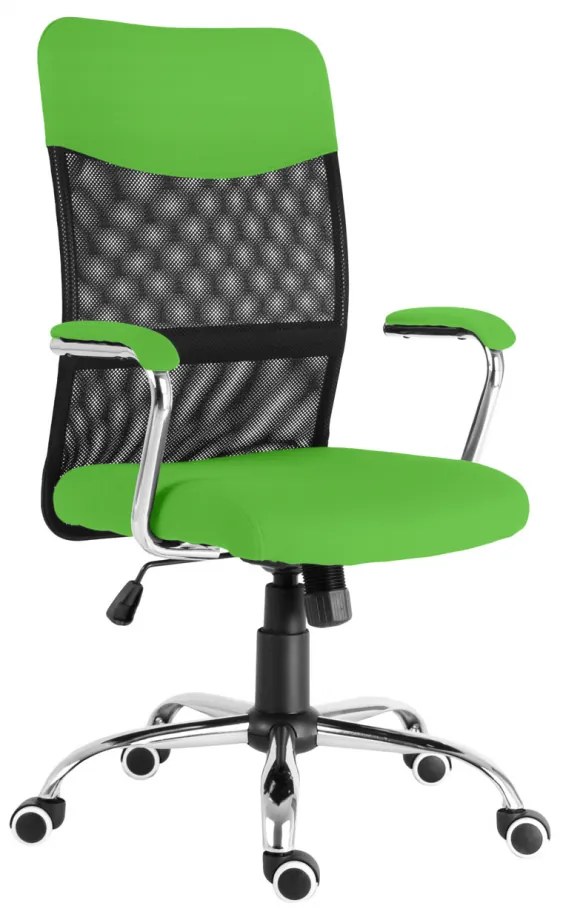 Dětská židle Neoseat TEENAGE — látka, černá / zelená