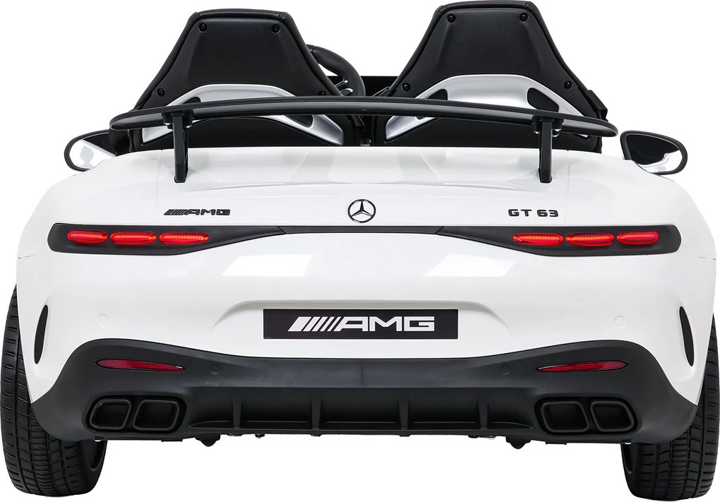 Ramiz Mercedes-Benz GT63 AMG elektrické autíčko pro děti bílé