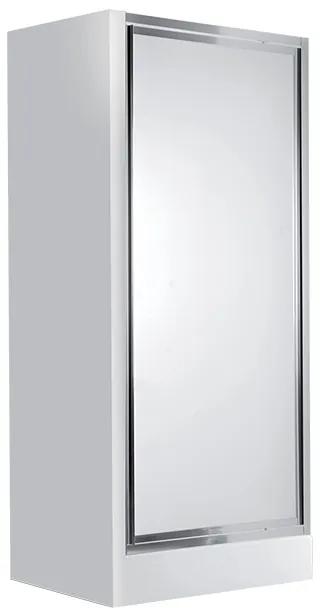A-Interiéry Faenza 611D sprchové dveře do niky 90 x 185 cm otevírací sklo mat