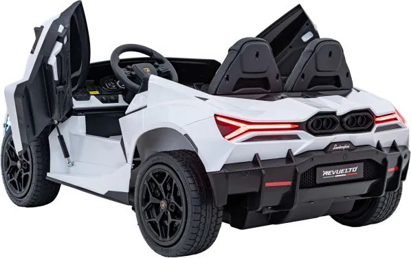 Elektrické autíčko Lamborghini Revuelto XL STRONG bílé