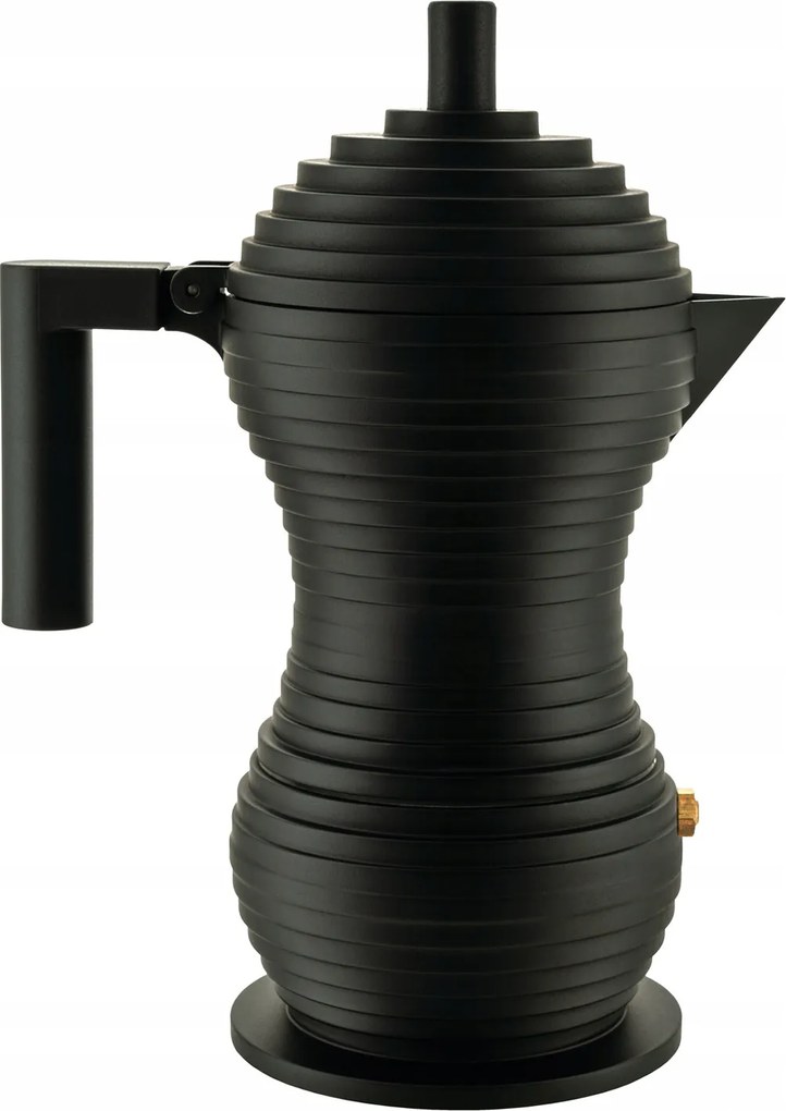 Alessi Pulcina Kávovar na espresso 150 ml černý