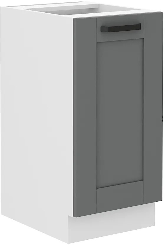 STL 40 cm skříňka dolní jednodveřová LUNA Barevné provedení LUNA: Bílá / Bílá