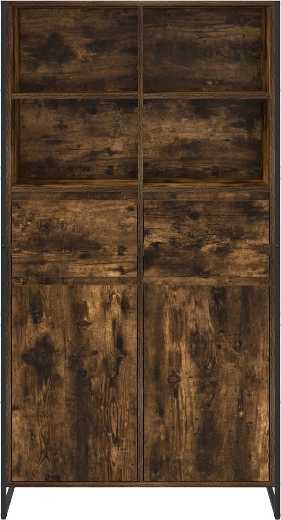 Servírovací skříň Kouřový dub 81 x 36 x 150.5 cm 3403036