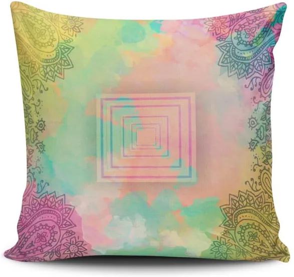 Povlak na polštář s příměsí bavlny Cushion Love Balilo, 45 x 45 cm