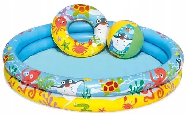 Bestway 51124 Nemo set (bazén+míč+kruh)