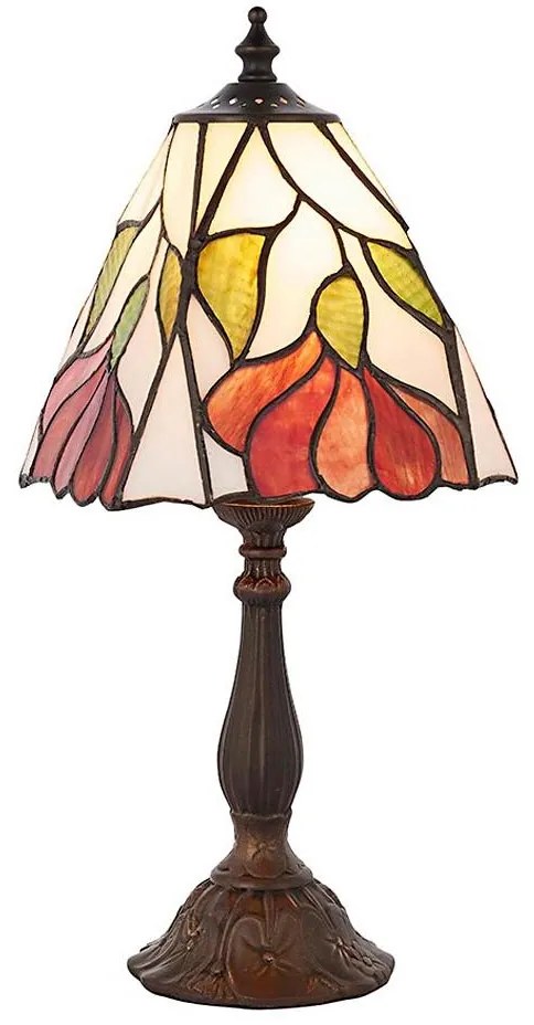 Endon 63963 - Stolní lampa Tiffany BOTANICA 1xE14/40W/230V pr. 16 cm