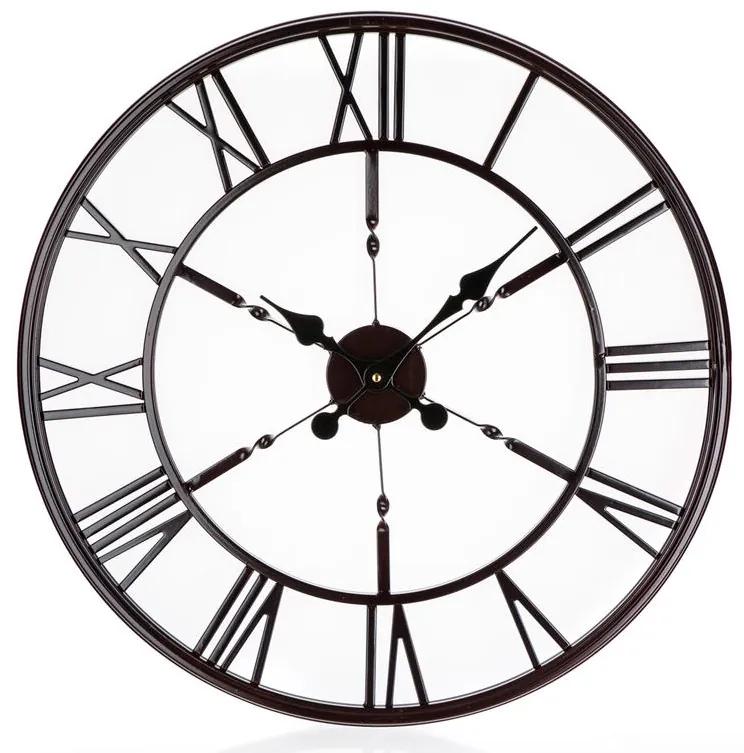 Nástěnné hodiny ANTIC BLACK 60 cm