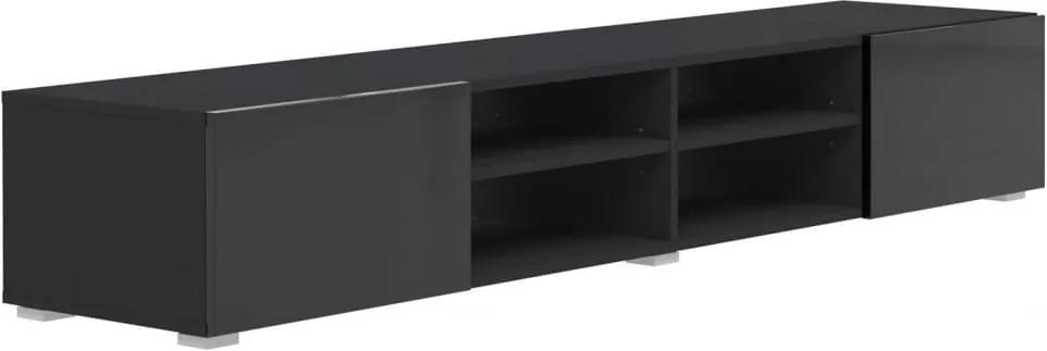 TV stolek SYMBIOSIS Podium 185 cm, černá