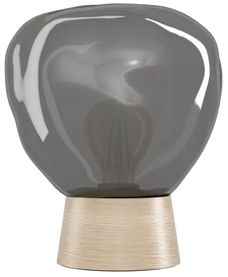 Eglo 390321 - Stolní lampa MAGACELA 1xE27/40W/230V kouřová