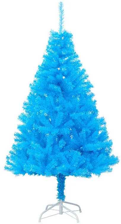Modrý umělý vánoční stromek, 120cm 230 větví