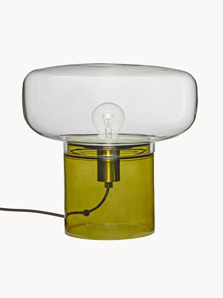 Stolní lampa z barevného skla Crave