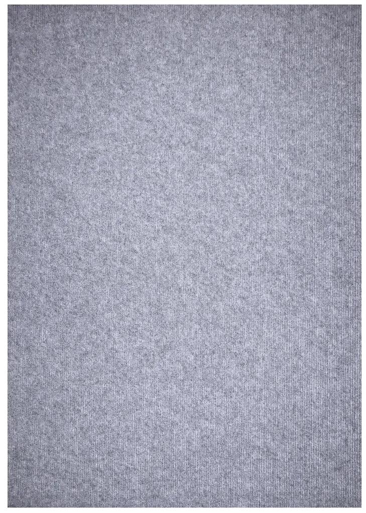 Vopi koberce Kusový koberec Quick step šedý - 200x400 cm