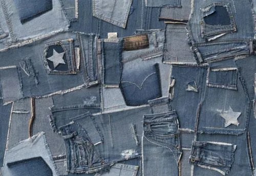 Fototapeta Jeans, rozměr 368 cm x 254 cm, fototapety Komar 8-909