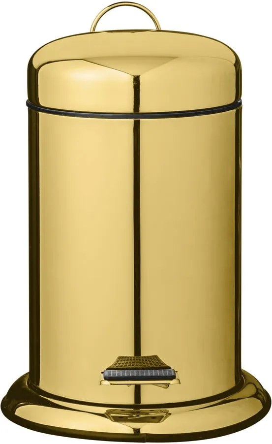 Kuchyňský pedálový odpadkový koš ve zlaté barvě Bloomingville Dustbin