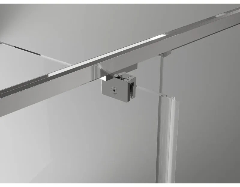 Mexen Exo, 1-křídlé dveře do otvoru 90x200 cm, 6mm čiré sklo, chromový profil, 819-090-000-01-00
