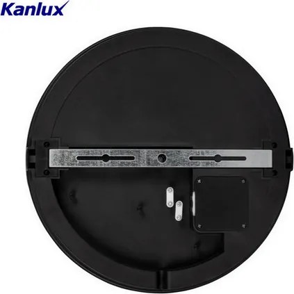 LED svítidlo Kanlux BENO ECO 20W CCT O B černé 20W 3000K/4000K/6500K IP65 38383