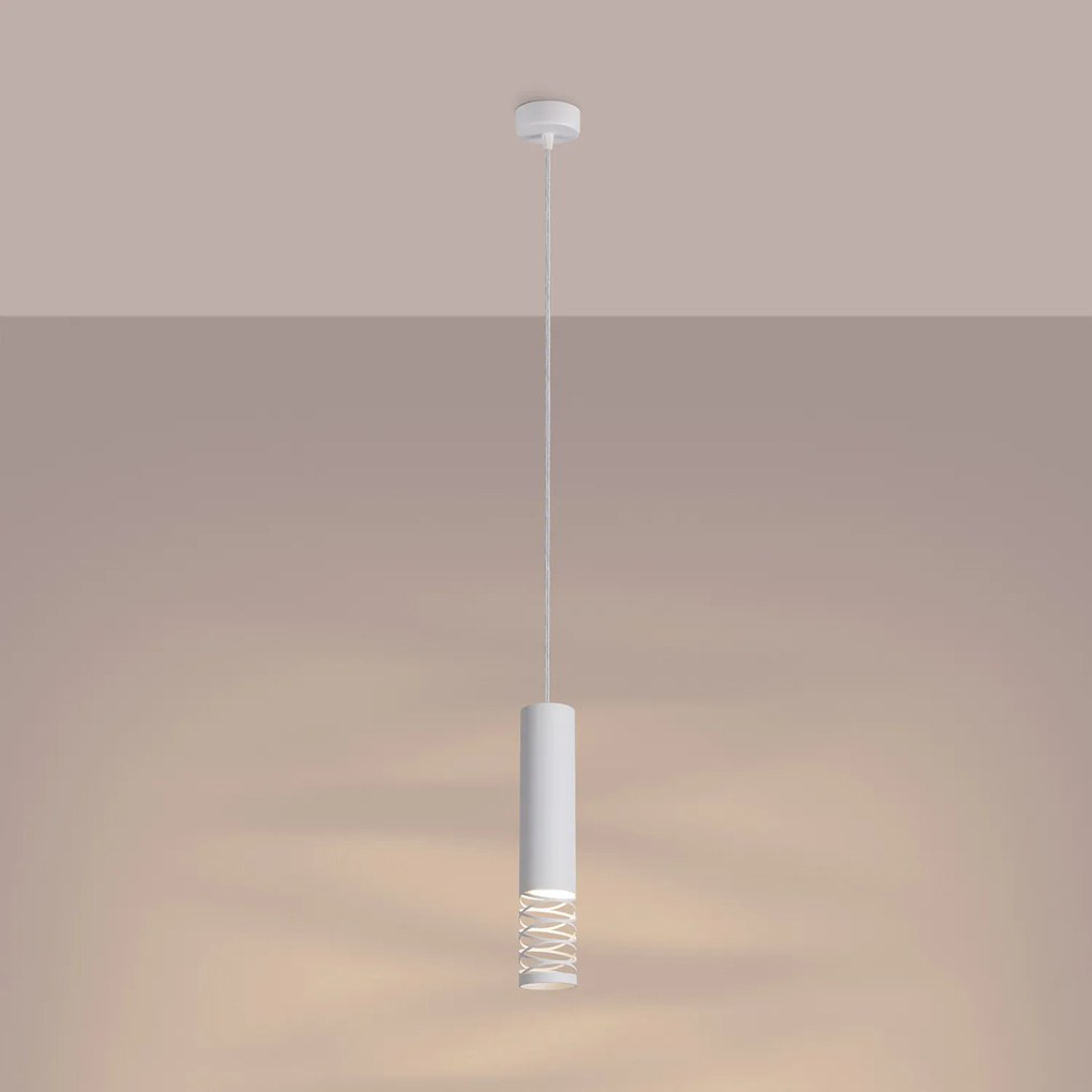 Sollux Lighting Závěsné svítidlo LAMI 1 bílé