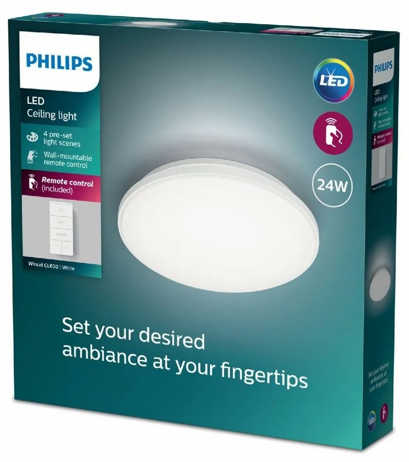 Philips 8720169196117 stropní LED sv.Wincel 1x 24W 2500lm