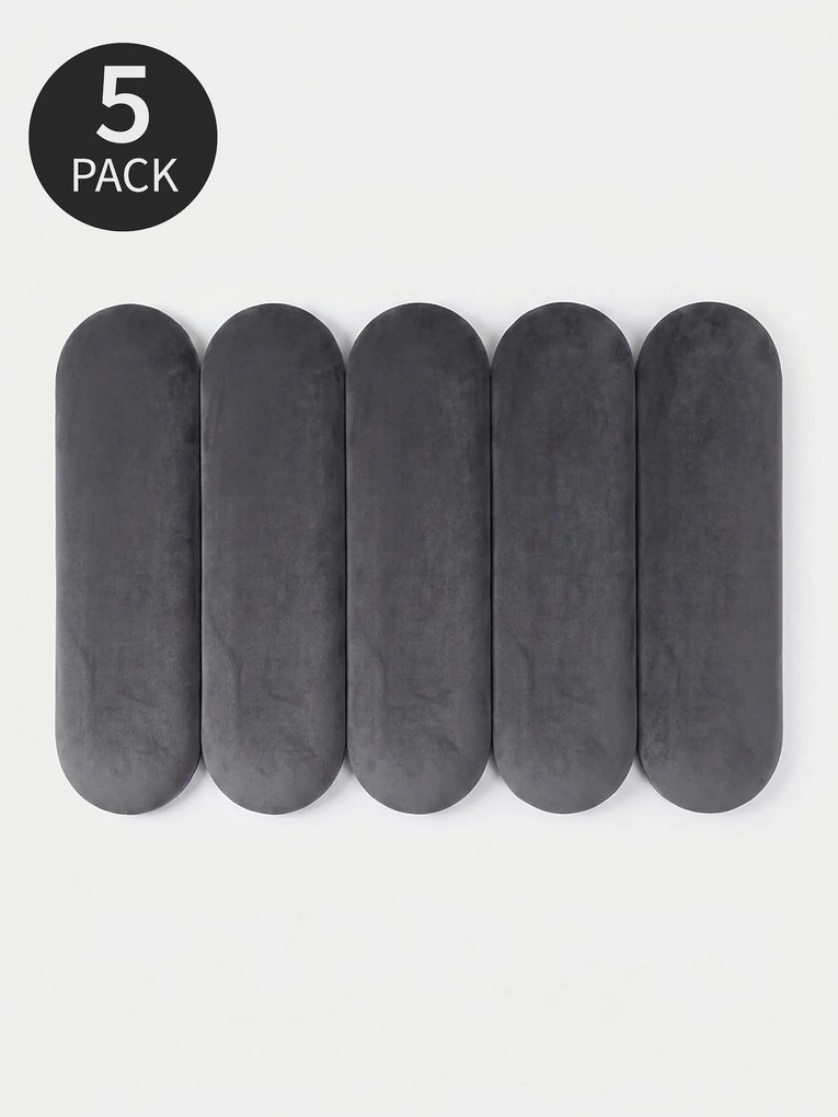 Sinsay - Čalouněné stěnové panely 5 pack - šedá