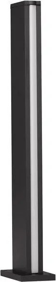 NV 9026125 Venkovní sloupkové svítidlo MINOT černý hliník a akryl LED 12W 3000K 100-240V 122st. IP54 - NOVA LUCE