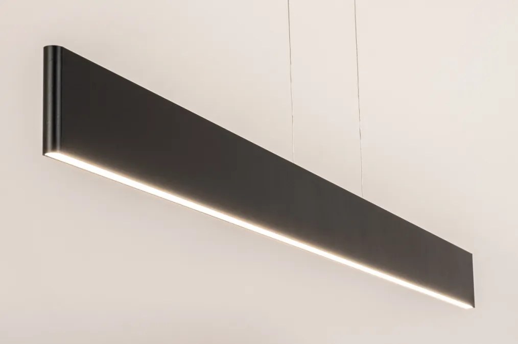 Závěsné stmívatelné LED svítidlo Linear 150 Black