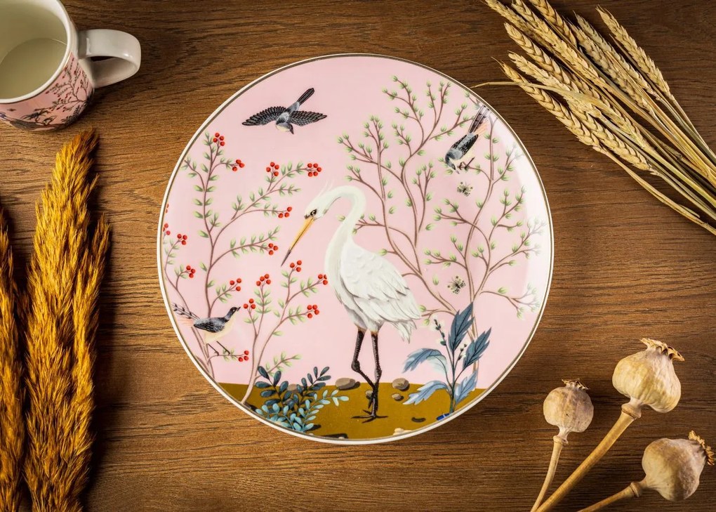 Porcelánový talíř Ashley 4, (fi) 26 cm, vícebarevný