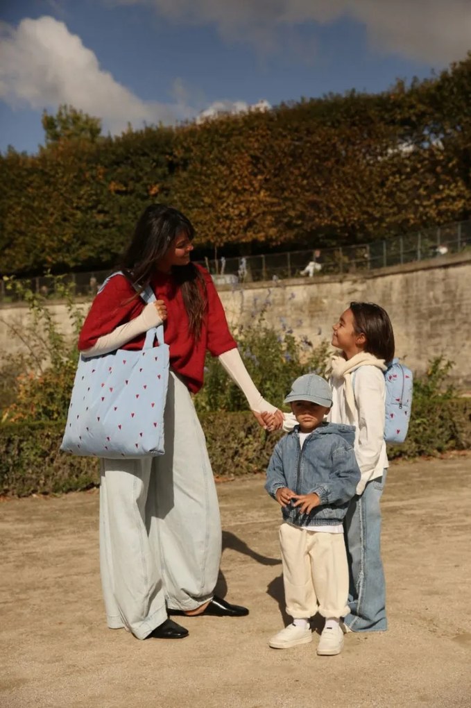 Studio Noos Puffy Mom Bag Textured Purple