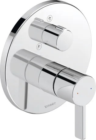 Duravit D-Neo - Sprchová páková baterie podomítková, chrom DE4210012010