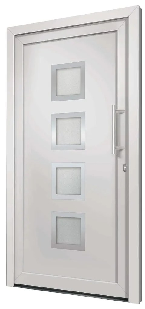 Vchodové dveře bílé 88 x 200 cm - Default Title