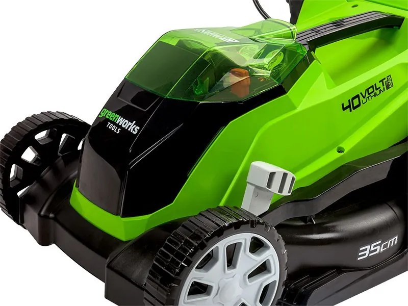 Aku rotační sekačka Greenworks G40LM35 40V