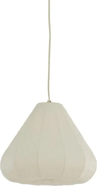 Krémové závěsné svítidlo s papírovým stínidlem ø 10 cm Sarella – Light & Living