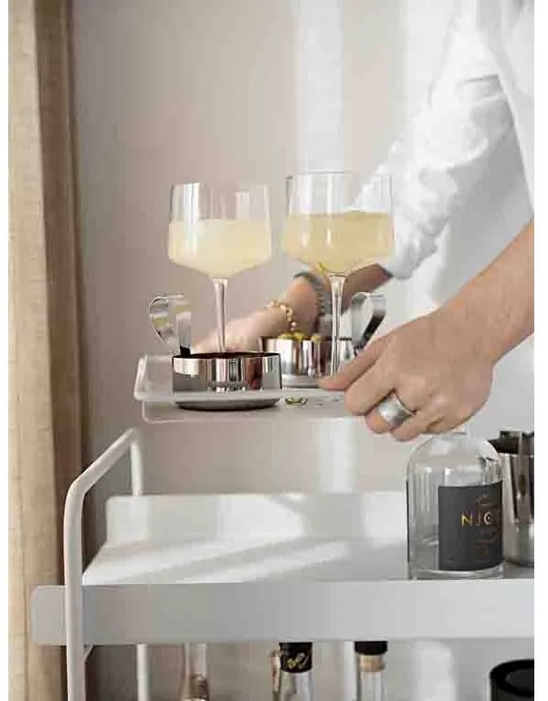 Zone Denmark Barový stolek na kolečkách A-Cocktail Black