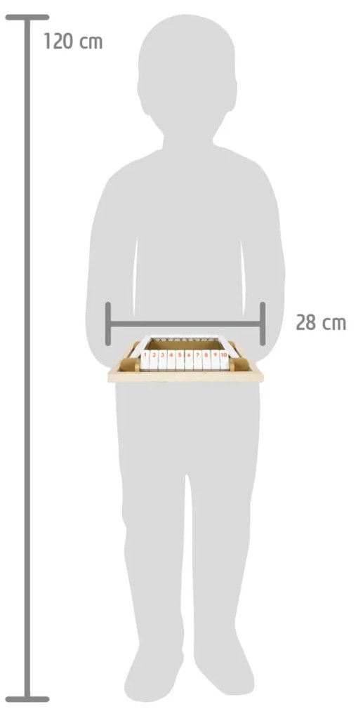 small foot Dřevěná kostková hra Zlatá edice