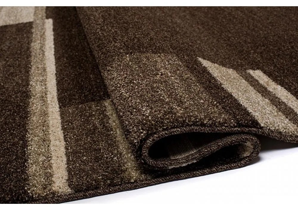 Kusový koberec Talara tmavě hnědý 60x100cm