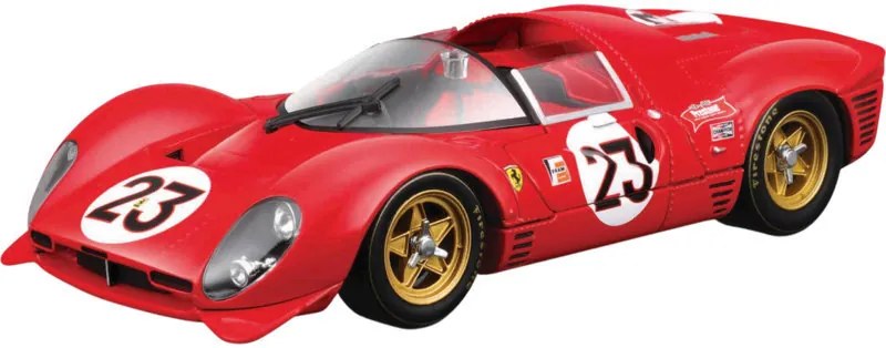 Bburago ferrari 330 p4 daytona 1967 1:24 kit #23