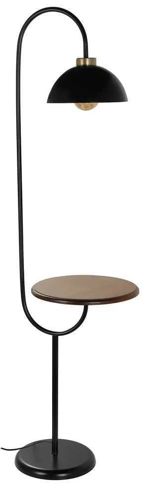 Designová stojanová lampa Eleutheria 165 cm černá