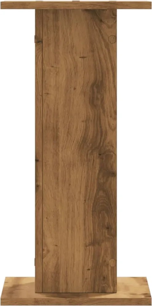 Stojany na rostliny 2 ks dub artisan 30 x 30 x 60 cm kompozit 3307863