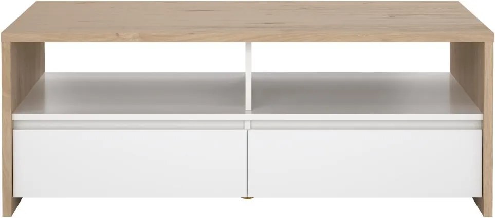FALCO Konferenční stolek Nerea 319 jackson hickory/bílý lesk