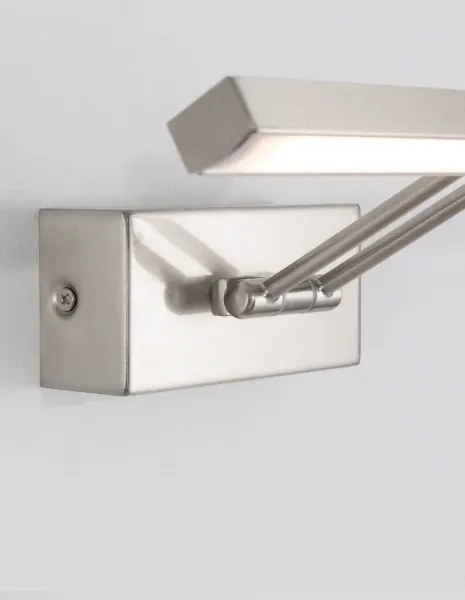 LED nástěnné svítidlo Marnell 37.6 nikl