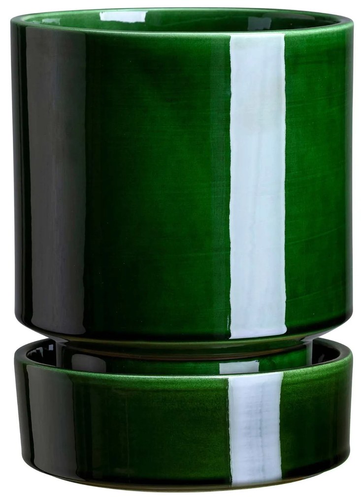 Hoff GLAZED Emerald Green Ø 18 cm / V 22 cm
