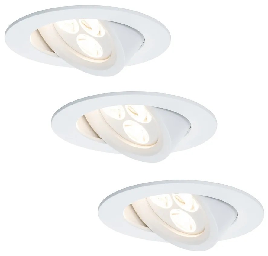 Paulmann Paulmann 92689 - SADA 3xLED Podhledové svítidlo PREMIUM LINE 3xLED/7,5W/230V W0457