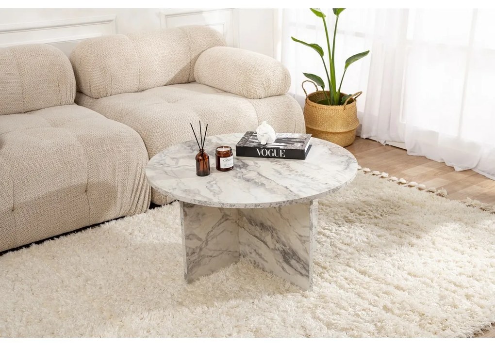 Konferenční stolek Harmo Freesia Marble